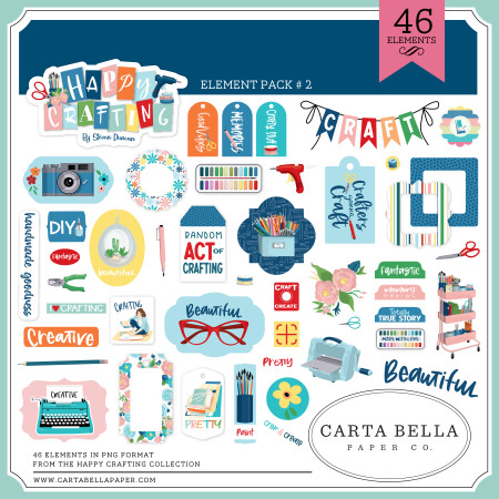Happy Crafting Element Pack #2 - Snap Click Supply Co.