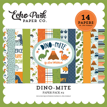 Dino-Mite Paper Pack #2 - Snap Click Supply Co.