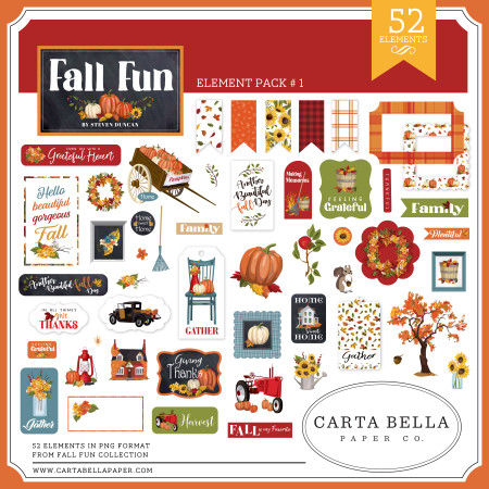Fall Fun Element Pack # 1 - Snap Click Supply Co.
