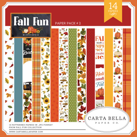 Fall Fun Paper Pack #2 - Snap Click Supply Co.