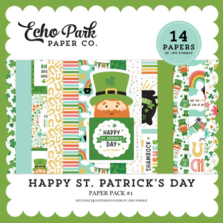 Happy St. Patrick's Day Paper Pack - Snap Click Supply Co.
