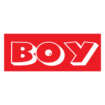 Boy Word SVG Cut File - Snap Click Supply Co.