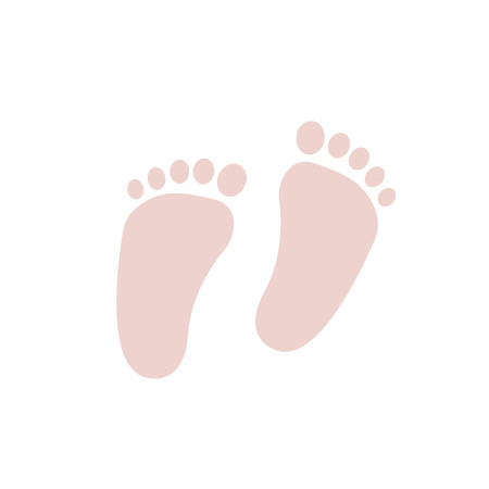 Baby Feet 2 SVG Cut File - Snap Click Supply Co.