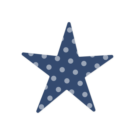 Blue Star Print & Cut File - Snap Click Supply Co.