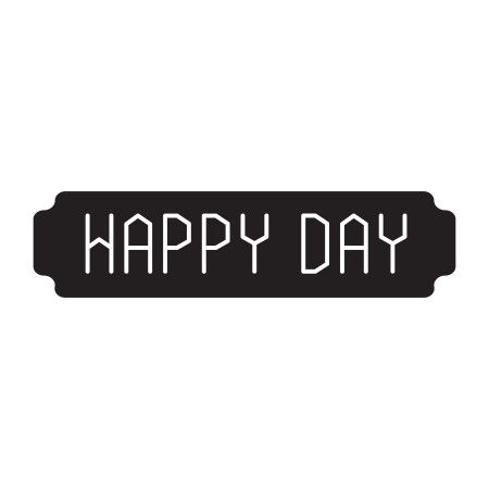 Happy Day 2 SVG Cut File - Snap Click Supply Co.
