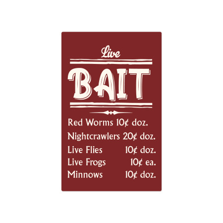 Live Bait Print & Cut File - Snap Click Supply Co.