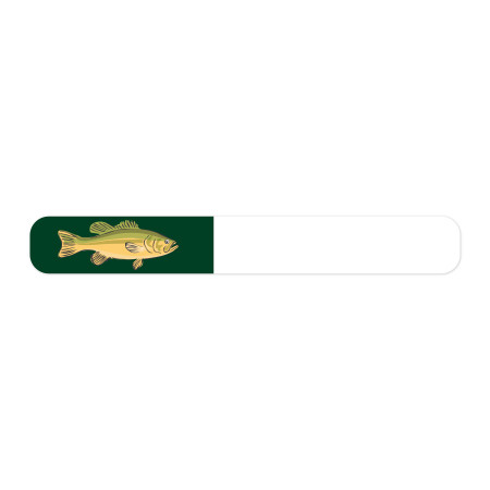 Green Fish Tab Print & Cut File - Snap Click Supply Co.