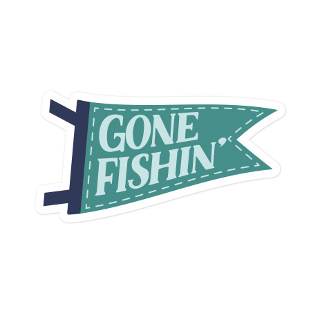 Gone Fishin' Print and Cut File - Snap Click Supply Co.