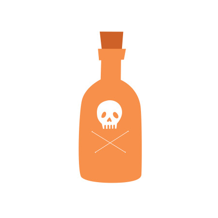 Poison SVG Cut File - Snap Click Supply Co.