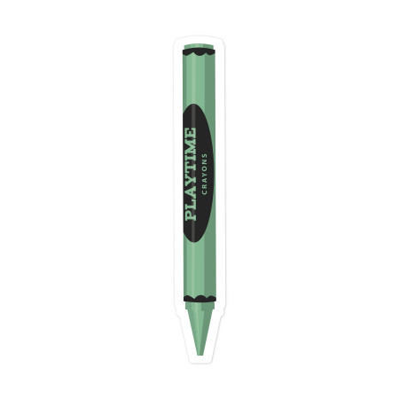 Playtime Crayon Print and Cut File - Snap Click Supply Co.