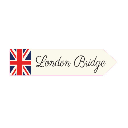 London Bridge Sign SVG File - Snap Click Supply Co.