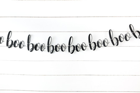 Boo Garland 3D Cut File - Snap Click Supply Co.