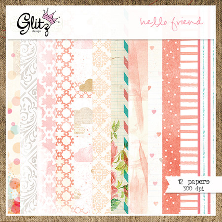 Hello Friend Paper Pack - Snap Click Supply Co.