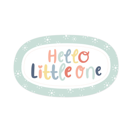 Hello Little One Print and Cut File - Snap Click Supply Co.