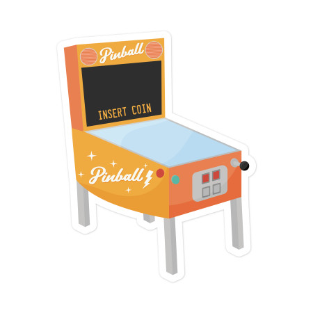 Pinball Machine Print and Cut File - Snap Click Supply Co.