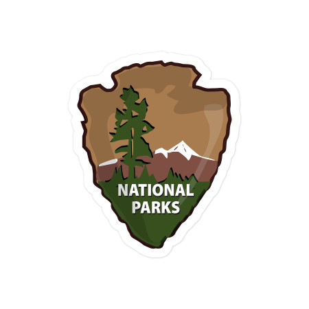 National Parks Badge Print and Cut File - Snap Click Supply Co.