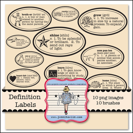 Definition Labels - Snap Click Supply Co.