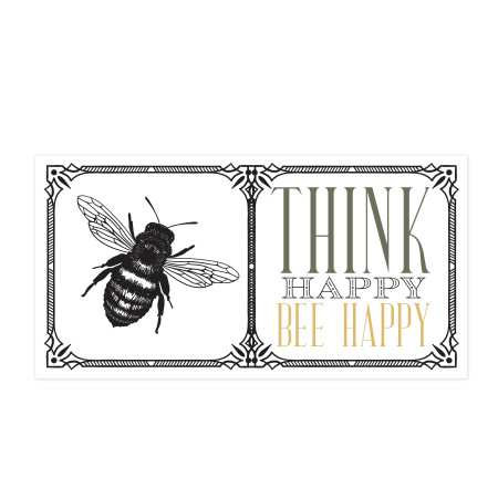 Think & Bee Print and Cut File - Snap Click Supply Co.