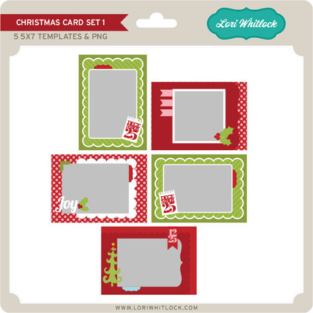 Christmas Card Set 1 - Snap Click Supply Co.