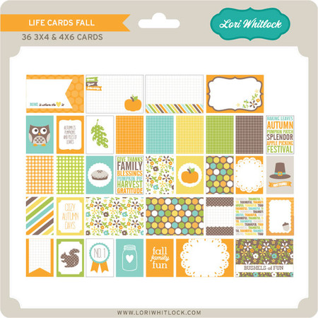 Life Cards Fall - Snap Click Supply Co.