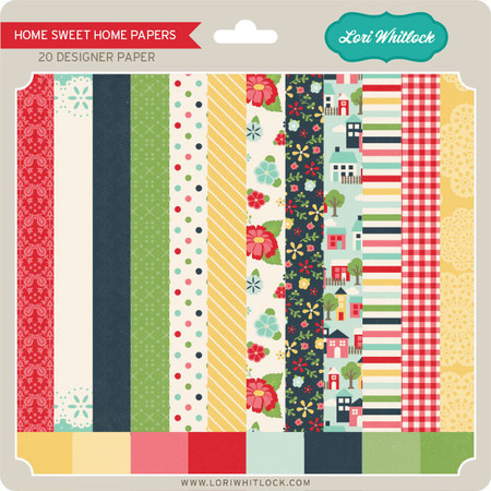 Home Sweet Home Papers - Snap Click Supply Co.