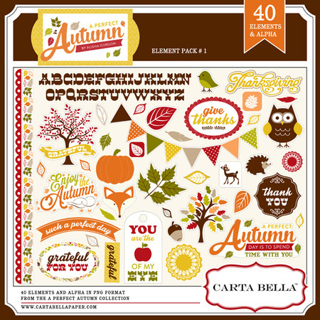 A Perfect Autumn Element Pack 1 - Snap Click Supply Co.