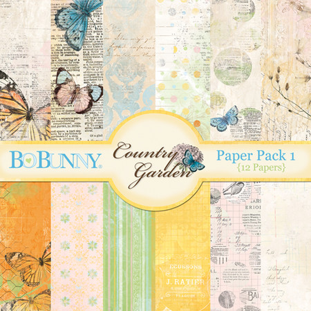 Country Garden Paper Pack 1 - Snap Click Supply Co.