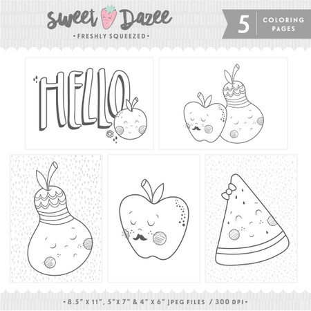 4x6 Coloring Pages