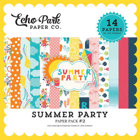 Summer Party Paper Pack 2 - Snap Click Supply Co.