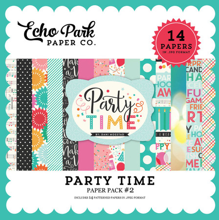 Party Time Paper Pack 2 - Snap Click Supply Co.