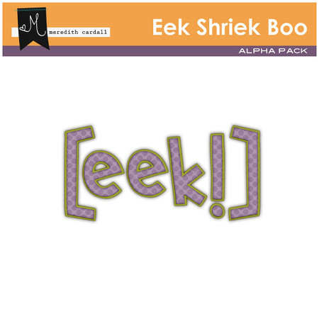 Eek Shriek Boo Alpha Pack - Snap Click Supply Co.