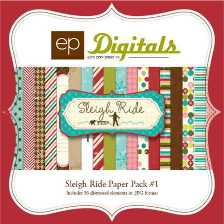 Sleigh Ride Paper Pack #1 - Snap Click Supply Co.
