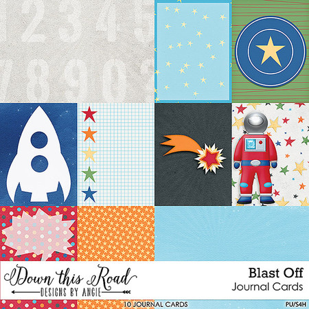 Blast Off Journal Cards - Snap Click Supply Co.