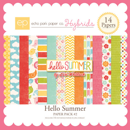 Hello Summer Paper Pack #2 - Snap Click Supply Co.