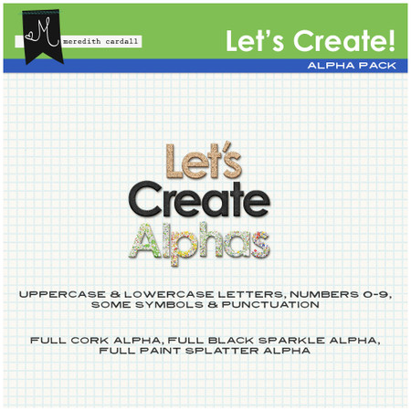 Let's Create Alpha - Snap Click Supply Co.