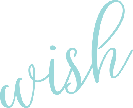 Wish SVG Cut File - Snap Click Supply Co.