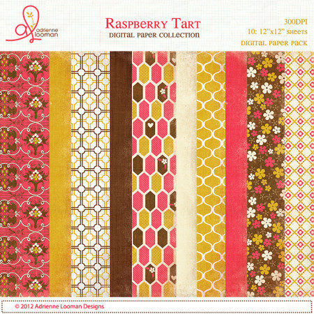 Paper Pack Raspberry Tart - Snap Click Supply Co.