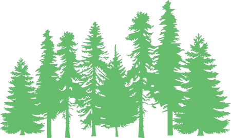 Trees SVG Cut File - Snap Click Supply Co.
