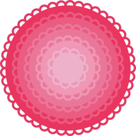 Nesting Circle SVG Cut File - Snap Click Supply Co.
