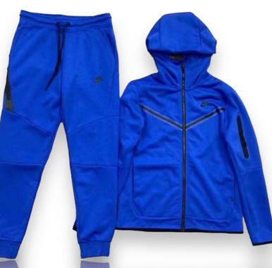 Nike Tech Fleece Set BLUE - IR Fashion