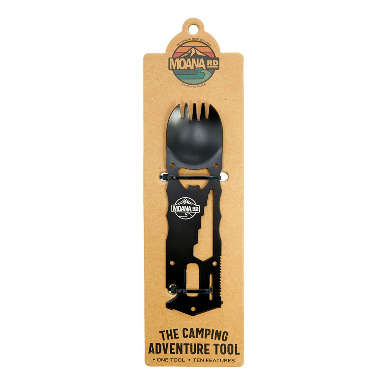 The multifunction Adventure Camping Tool from Moana Rd.