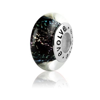Tekapo night sky murano glass charm from Evolve New Zealand charms.