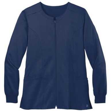 Wink Womens Premiere Flex Full Zip Scrub Jacket-TI - Tradesmen ...