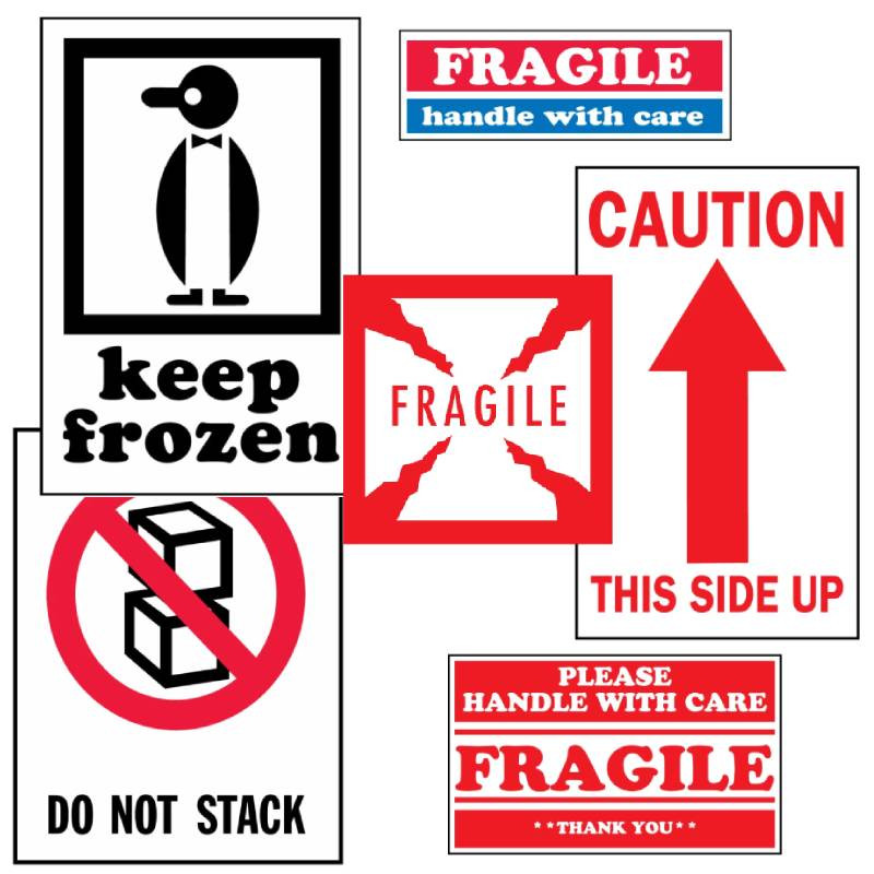 Fragile Logo Do Not Stack