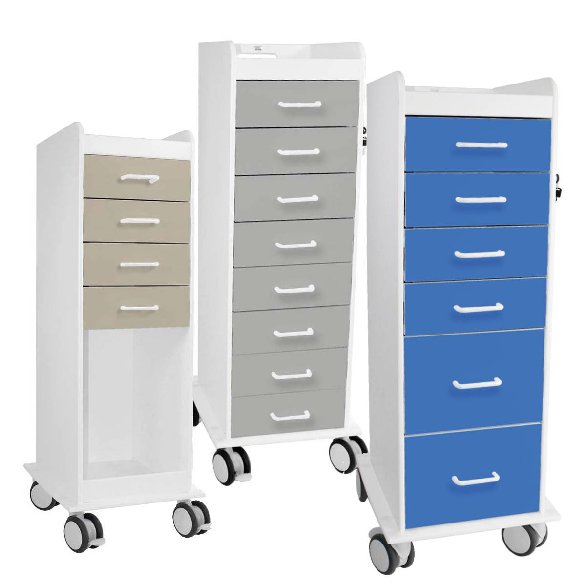 TrippNT Tall Locking Cart | Total Pharmacy Supply