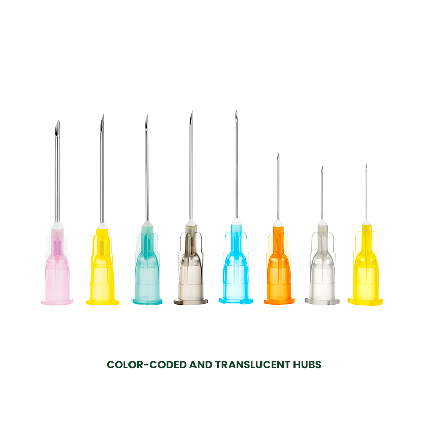 Subcutaneous Needle Colour