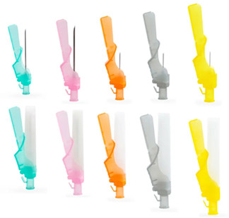 Sol-Guard Safety Needles | Needles with safety shield
