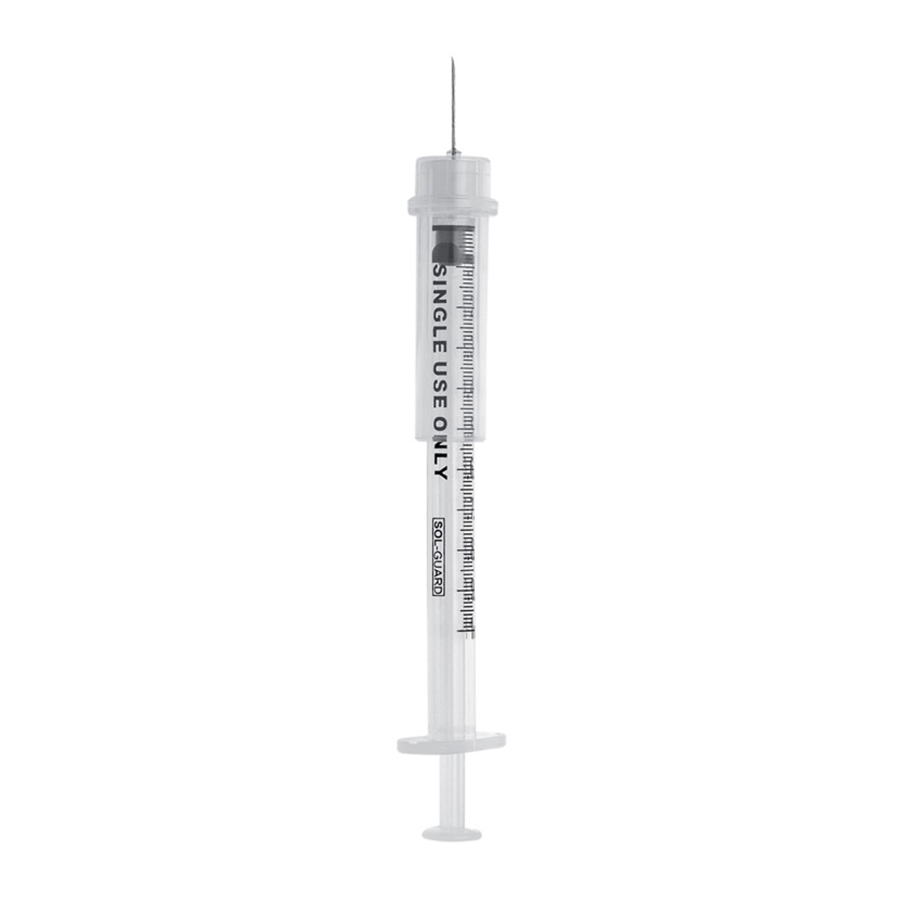 Sol-Guard Safety Syringes with Needles | Pharmacy Supplies