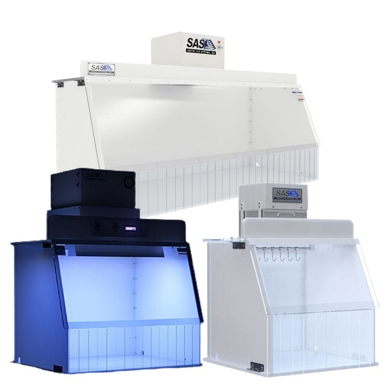 Sentry Air Systems Portable Clean Rooms | Ductless Fume Hood