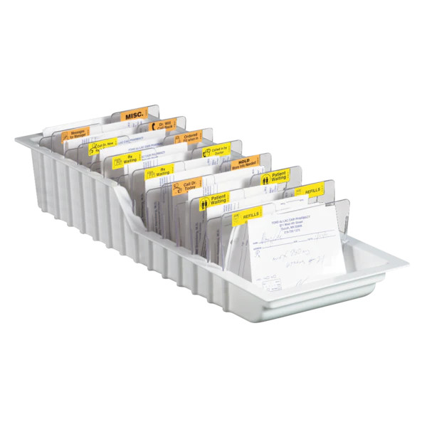 Prescription Organizer Tray | Prescription Filing